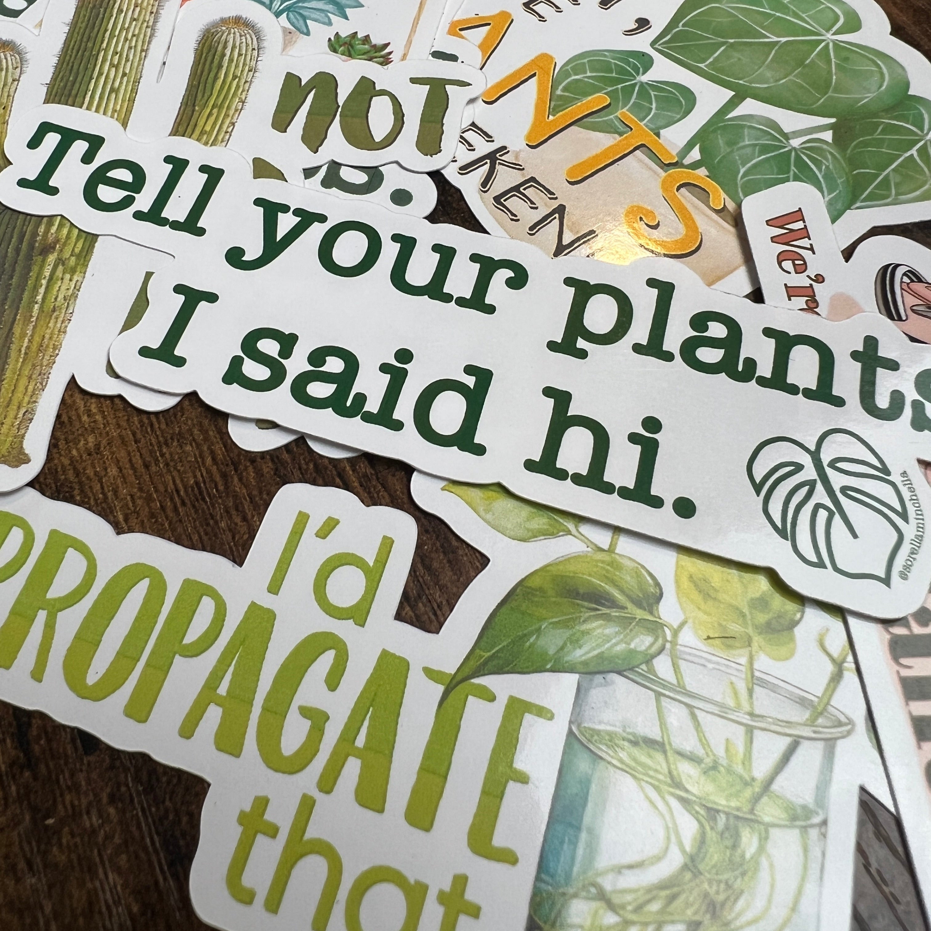 Stickers & Stationery – Succulents & Plant Gifts by Sorella Minchella